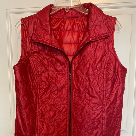 Jackets & Coats | Cherry Red Faux Leather Vest | Poshmark